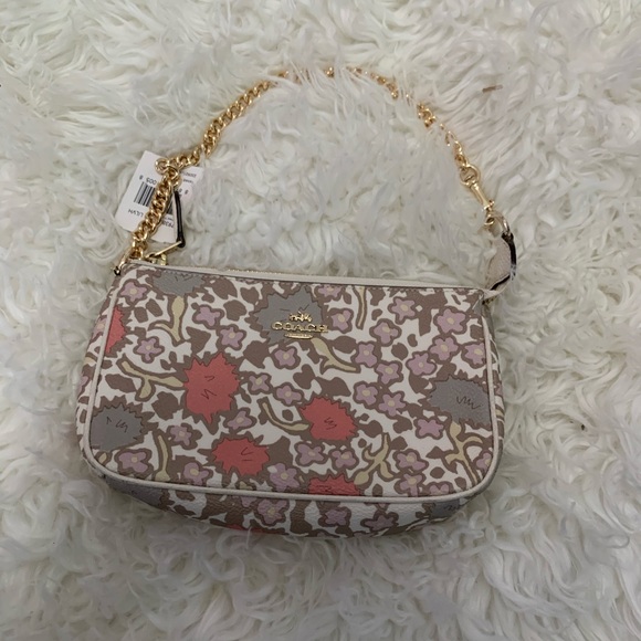Coach | Bags | Coach Floral Print Handbag | Poshmark